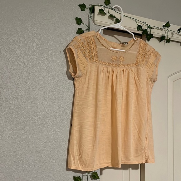 Lucky Brand | Tops | Lucky Brand Lace Top | Poshmark